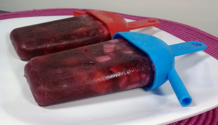 Sangria Popsicles - Emily Bites