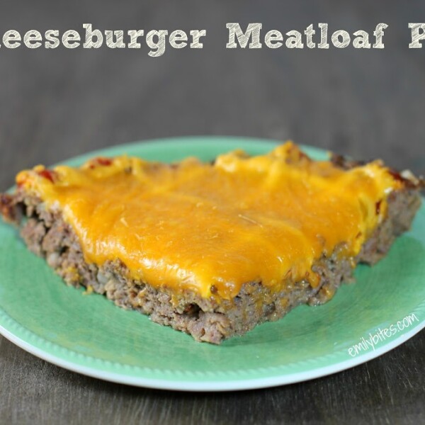 Cheeseburger Meatloaf Pie - Emily Bites