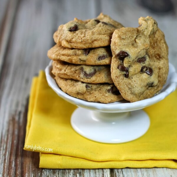 Chocolate Chip Cookies - Emily Bites