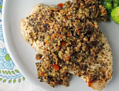 Tuscan Olive Chicken - Emily Bites
