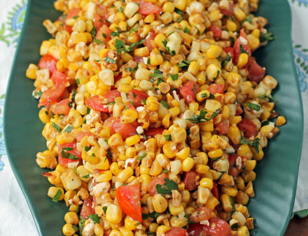Corn and Tomato Salad - Emily Bites