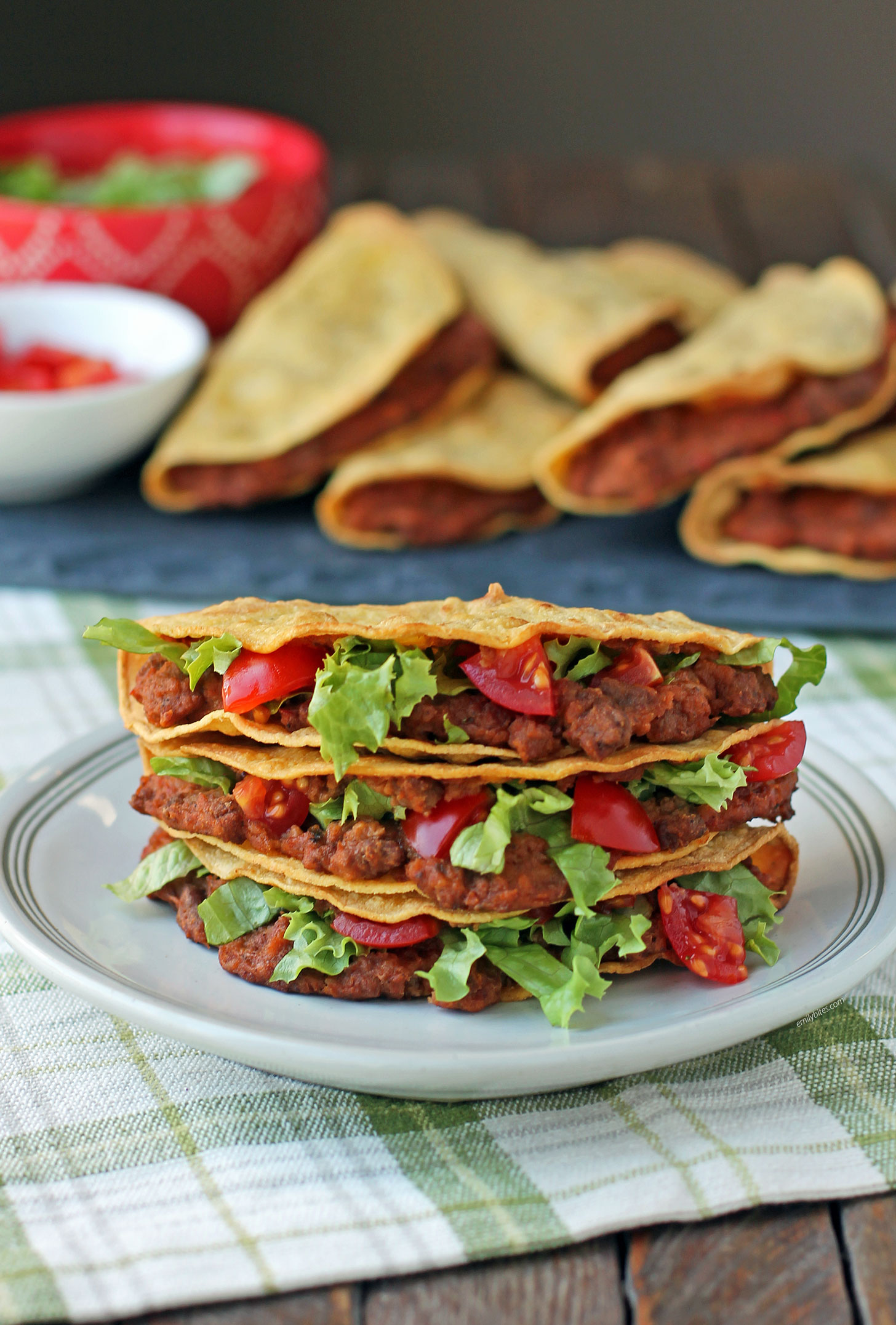 Baked-Beef-and-Bean-Tacos-6b - Emily Bites