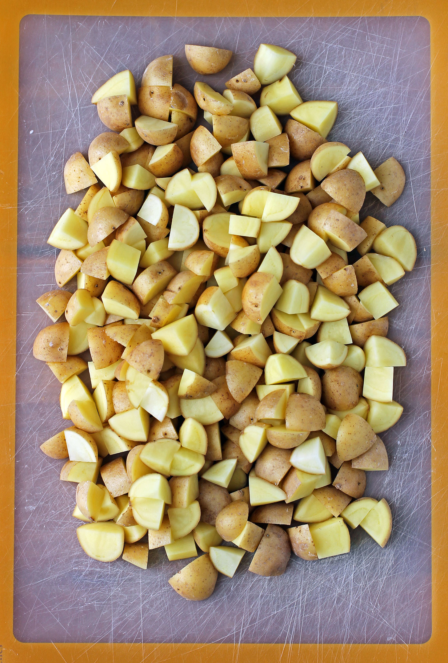 Skillet Breakfast Potatoes - Emily Bites